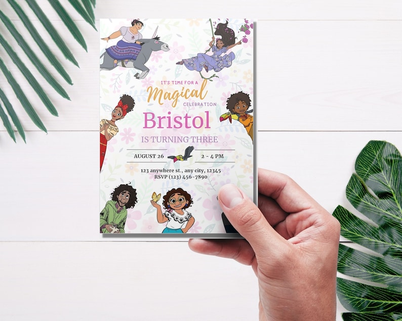 Editable Birthday Invitation Digital, Digital Evite, Editable in Canva ...