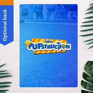 PUPSTRUCTION Birthday Invitation | Birthday Party Invitations ...