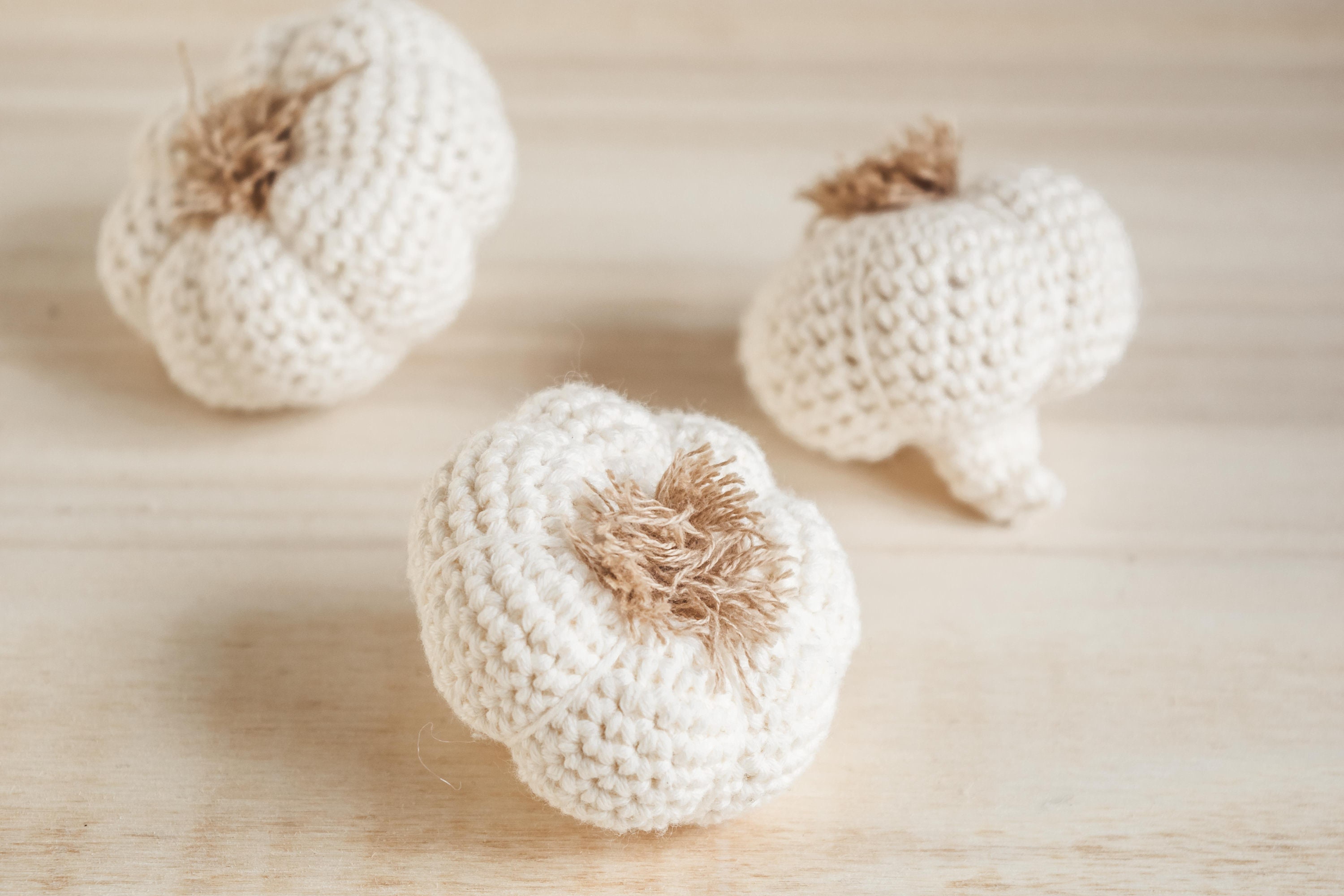 Crochet garlic. Kitchen accessories for children. Montessori | Etsy