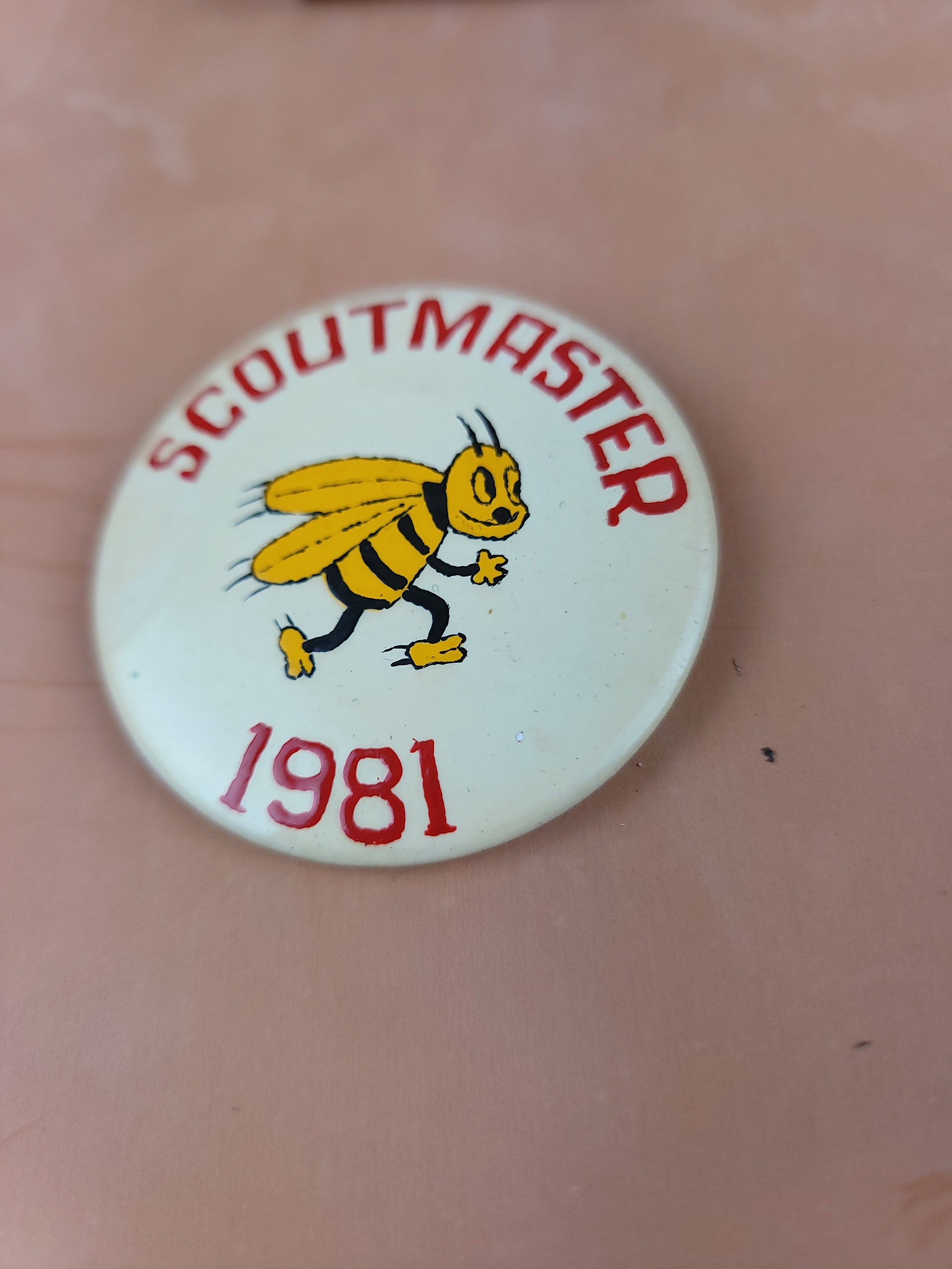 Vintage Pin Scout Master Boy Scouts Bee Pin - Etsy UK
