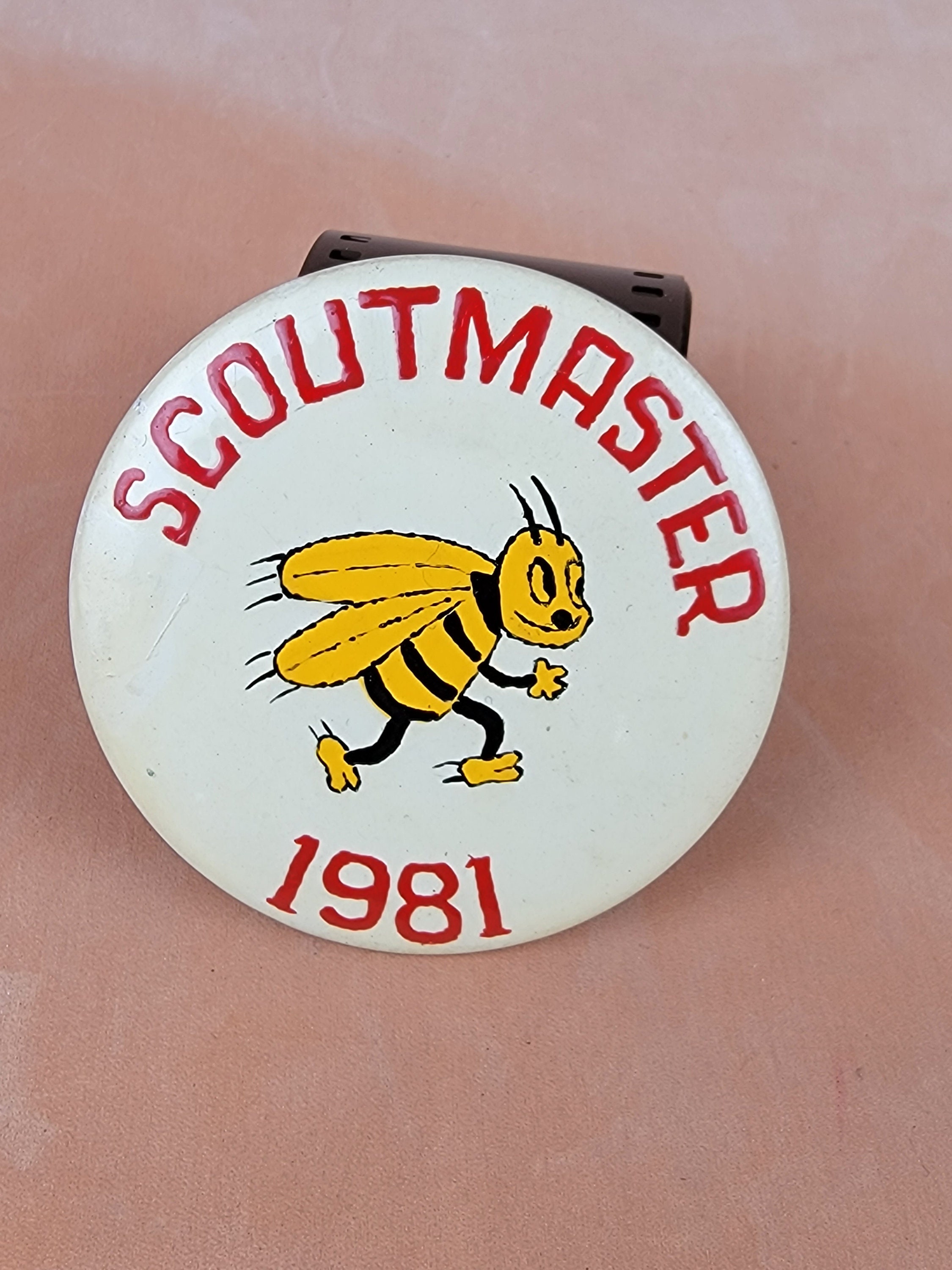 Vintage Pin Scout Master Boy Scouts Bee Pin - Etsy UK