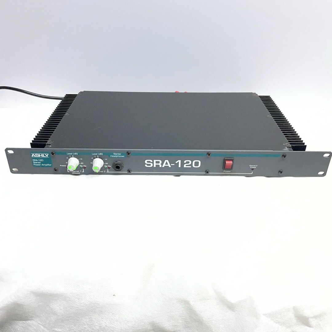 Ashly SRA-120 Stereo Studio Power Amp 60w Channel Bench Tested - Etsy