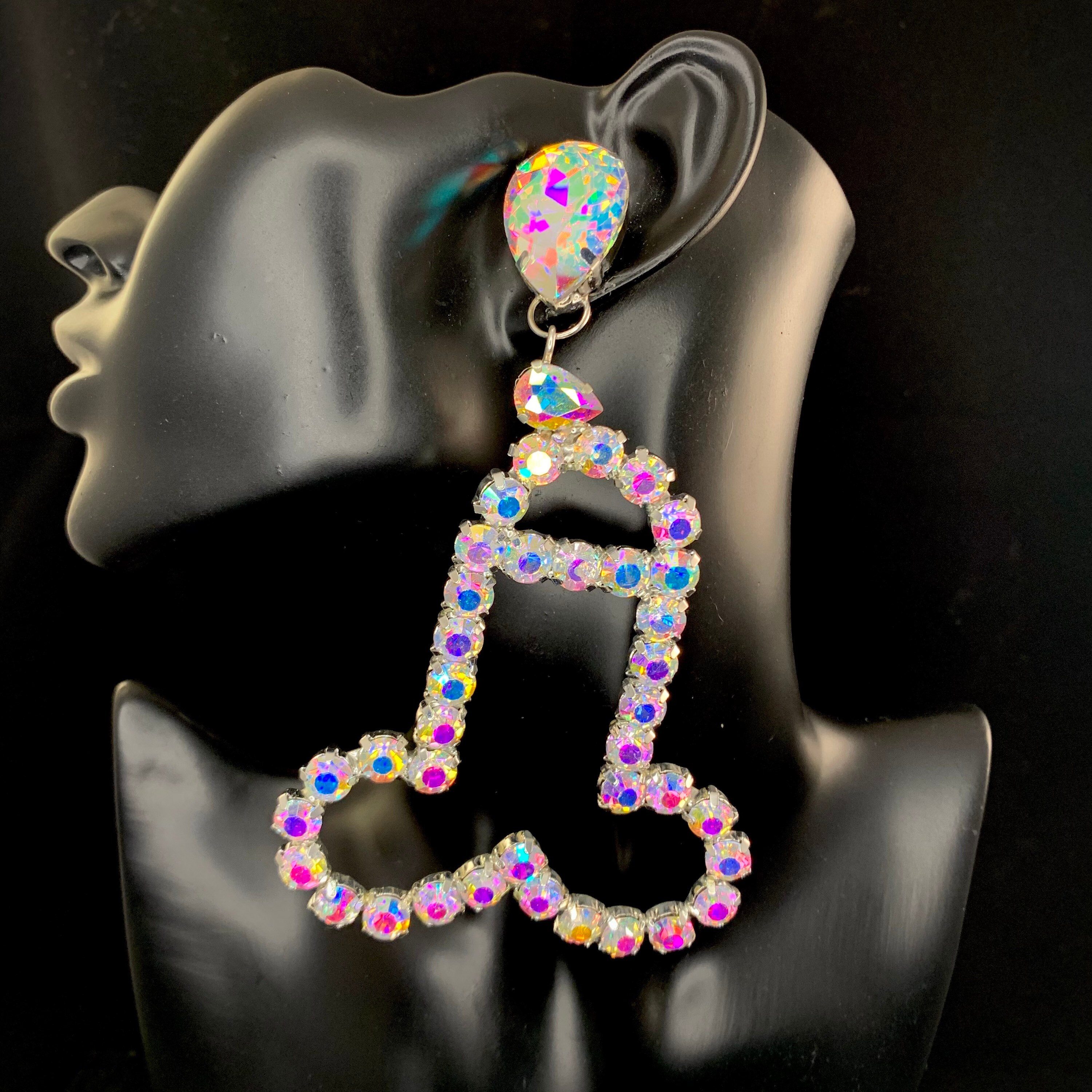 Penis / Willy Earrings / Sparkling Clip on or Pierced / Gift / - Etsy UK