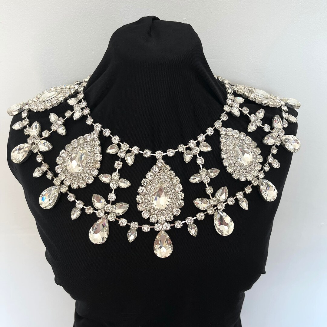 Show Stopping Statement Necklace / Adjustable / Drag Queen Costume ...