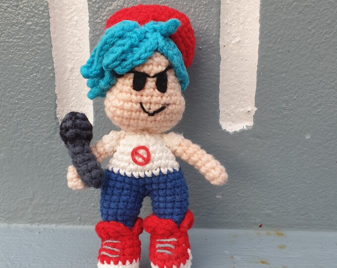 Boyfriend Plush Friday Night Funkin Game - Etsy México