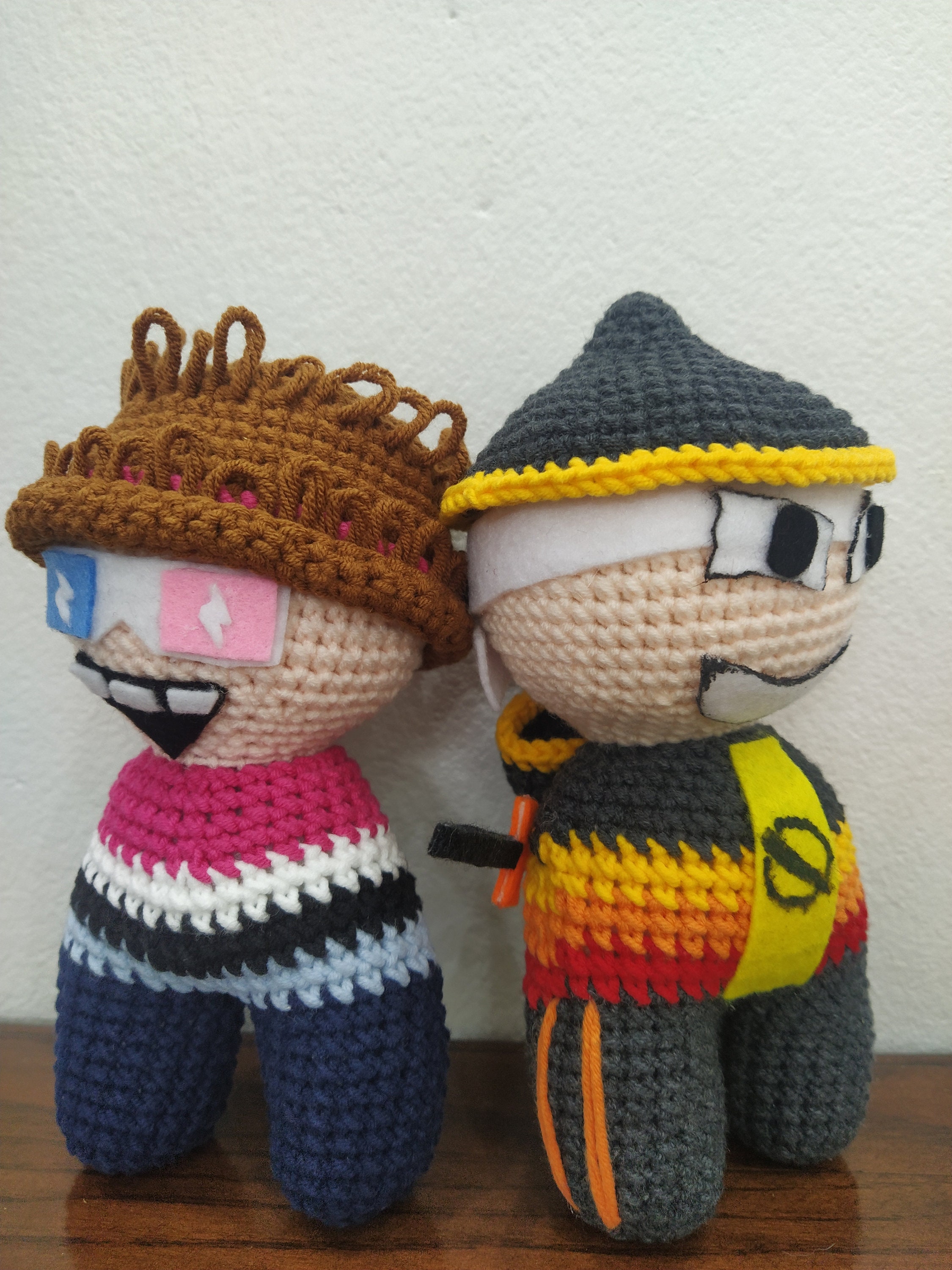 FNF Banjex and Bamburai Crochet Plush - Etsy Canada