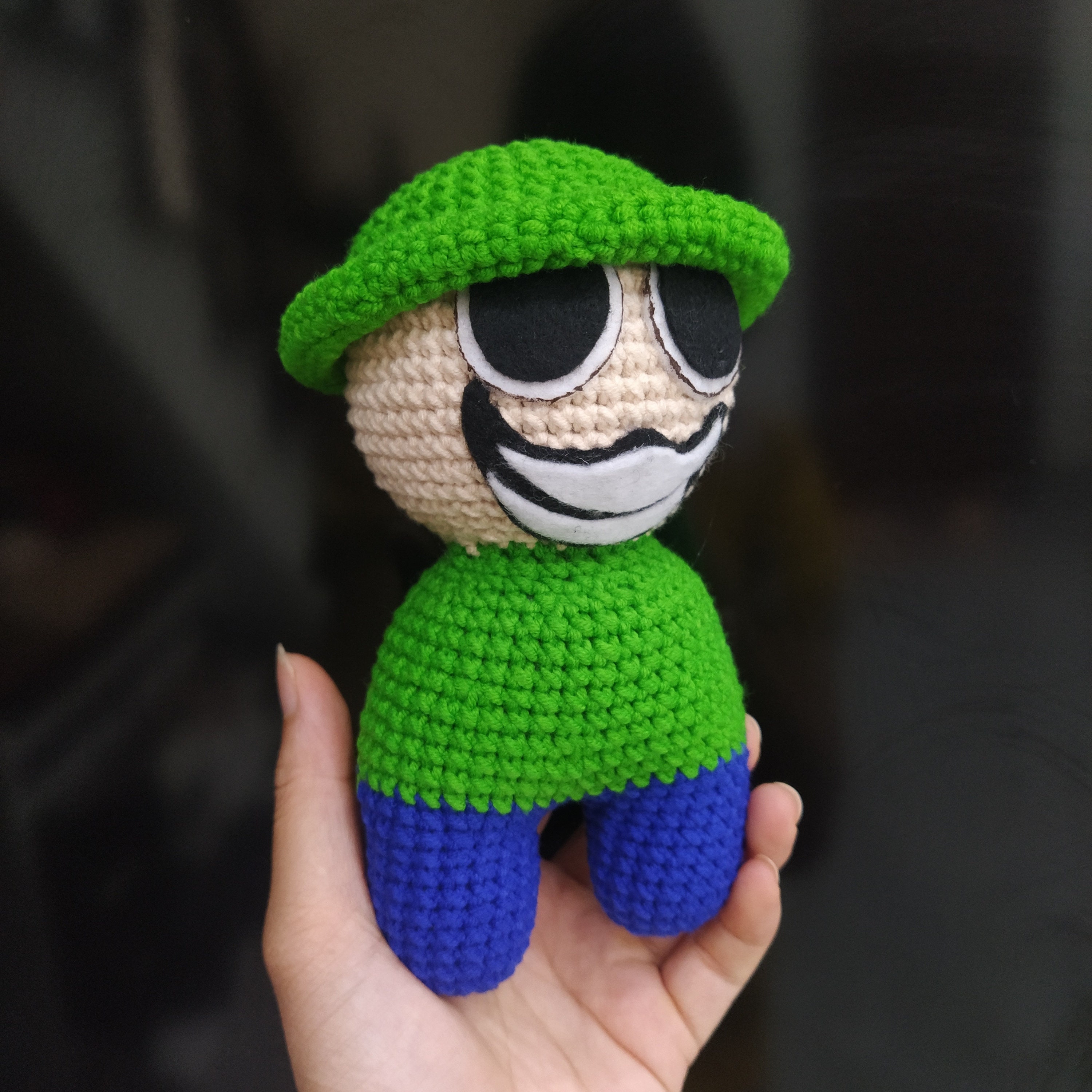 FNF Bandu Crochet Plush FNF Bambi Plush Toy FNF Doll - Etsy UK