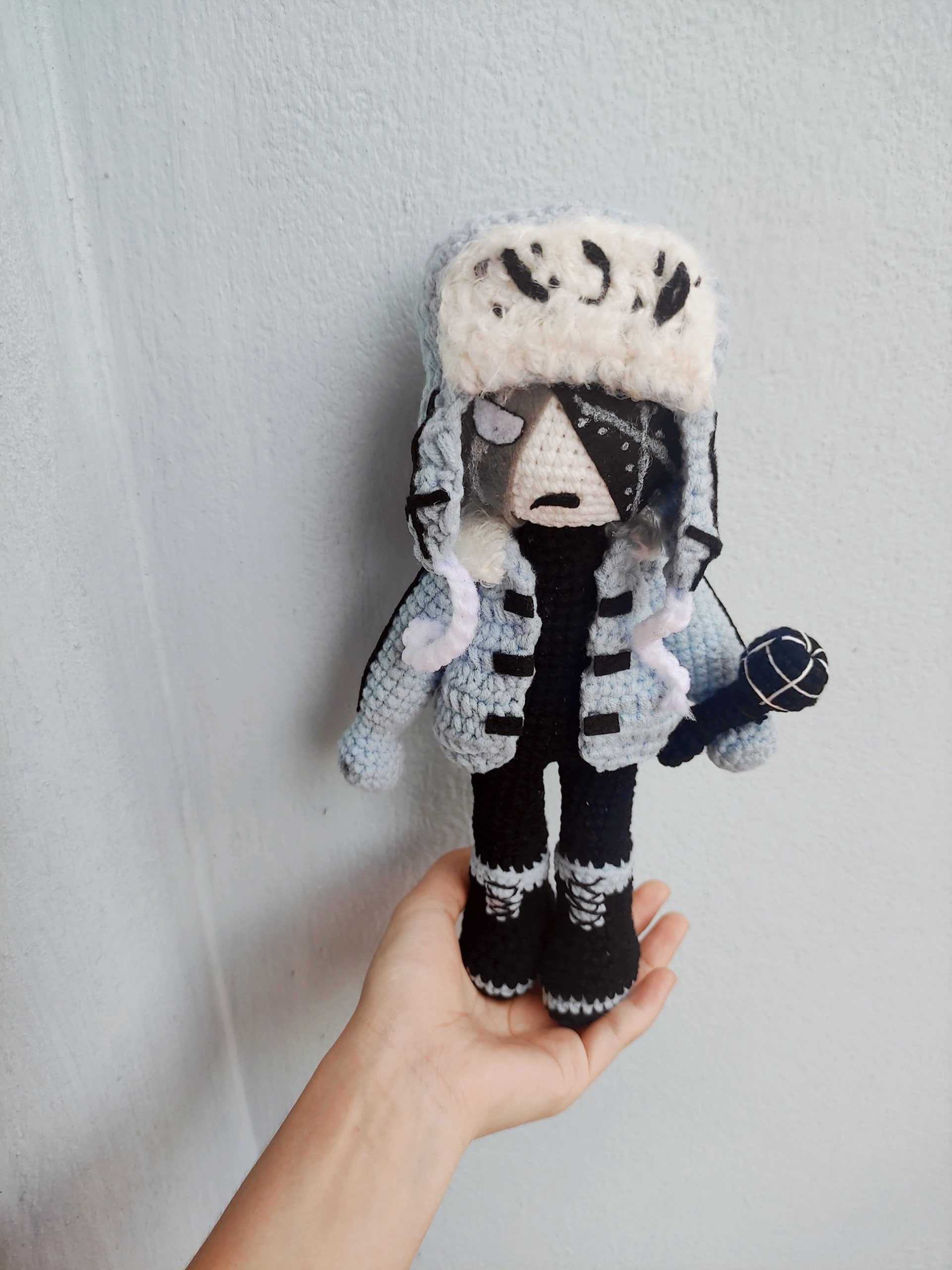 Ruv FNF Crochet Doll Ruv Friday Night Funkin Plush to Order - Etsy Finland