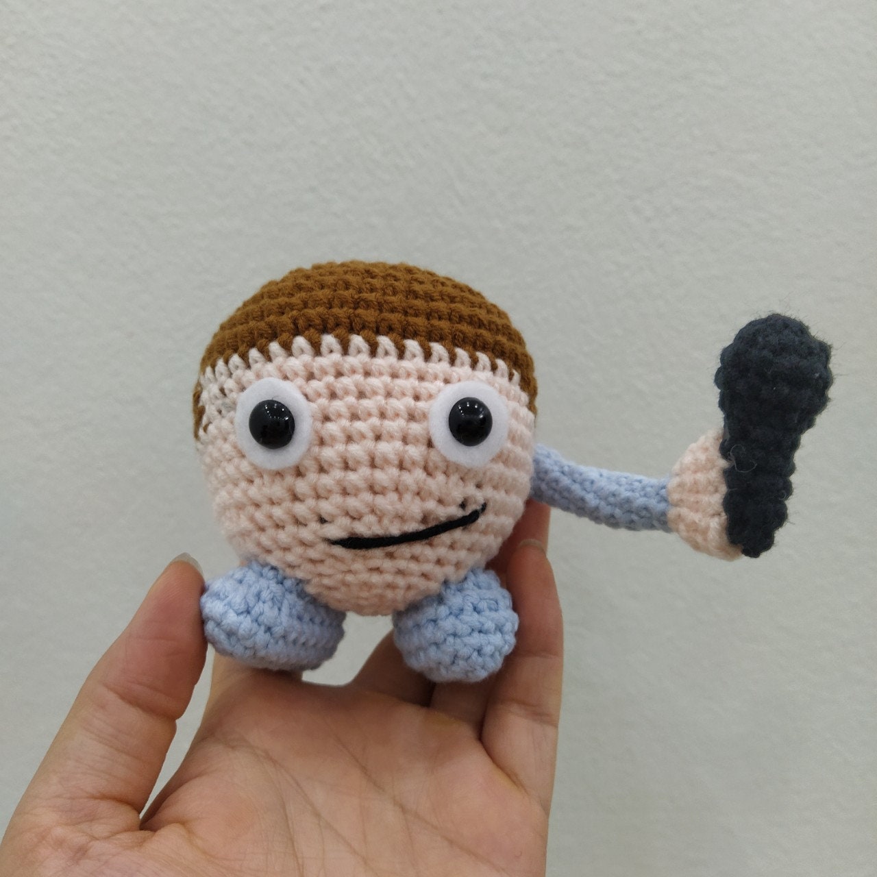 Kirby Dave FNF Crochet Plush, Custom Friday Night Funkin - Etsy