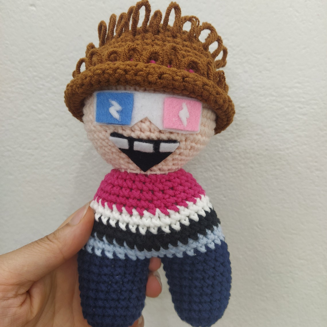 FNF Banjex and Bamburai Plush FNF Banjex Crochet Plush - Etsy UK