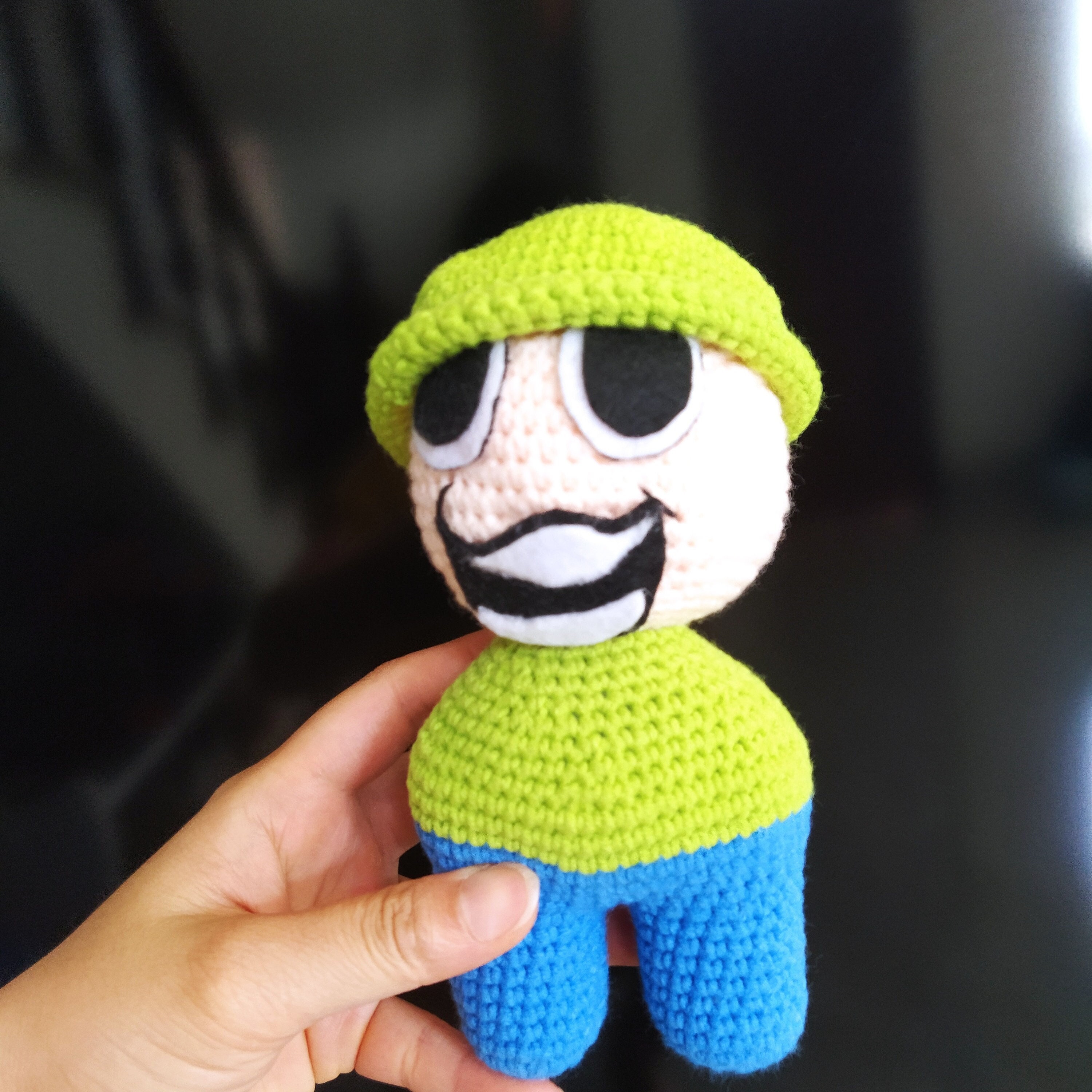 FNF Bandu Crochet Plush FNF Bambi Plush Toy FNF Doll - Etsy Australia