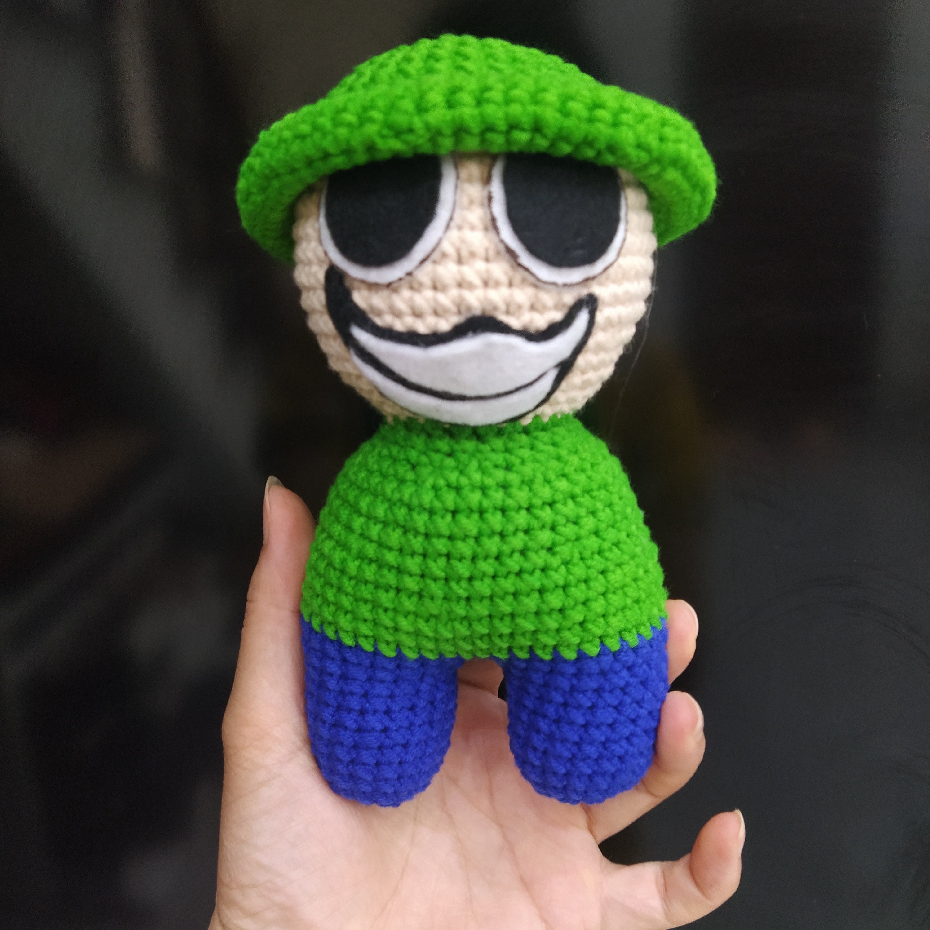 FNF Bandu Crochet Plush FNF Bambi Plush Toy FNF Doll - Etsy Ireland