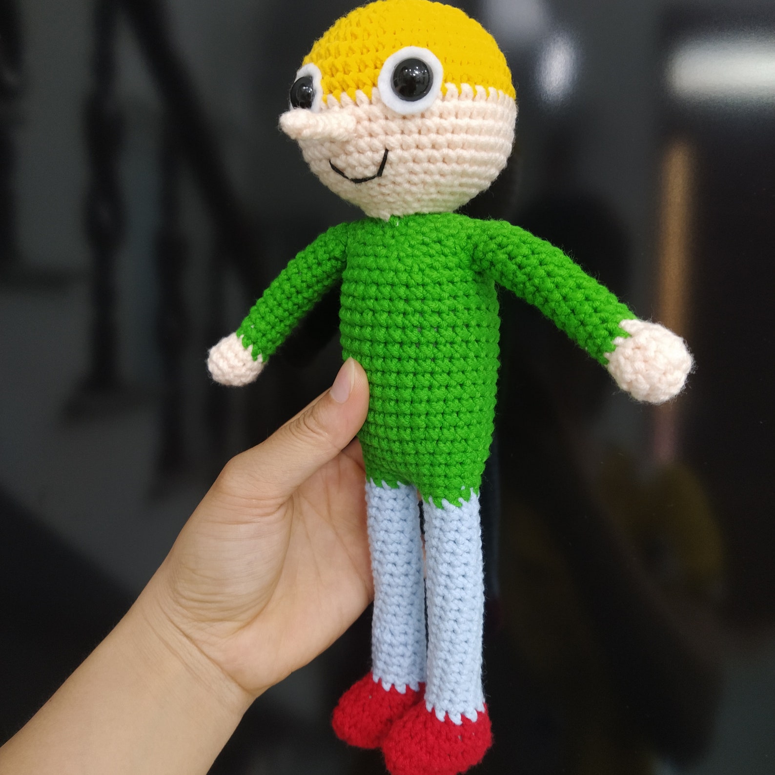 FNF Garrett Plush FNF Garrett Crochet Toy 10inch25cm FNF - Etsy Finland