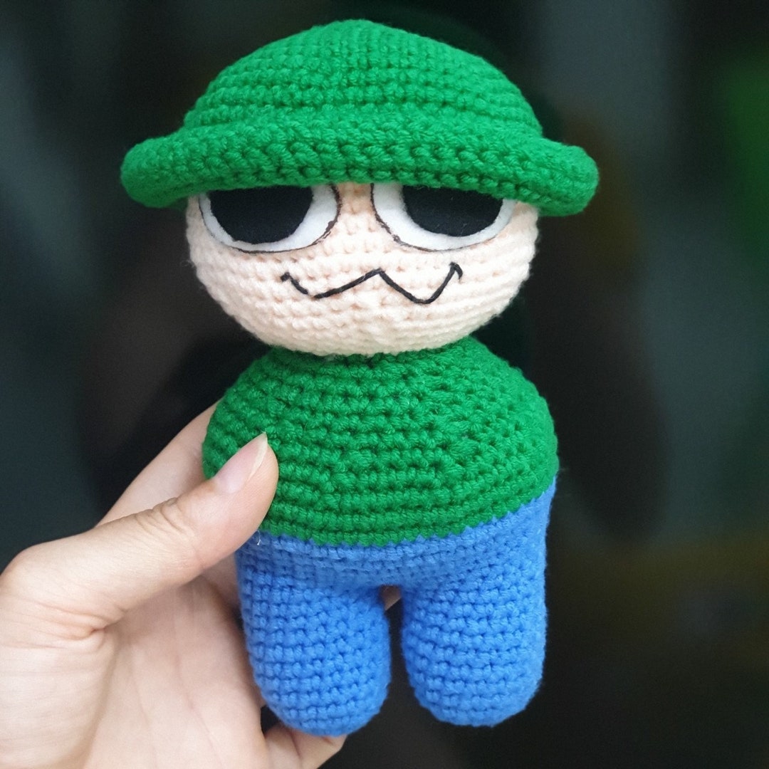 FNF Brobgonal Crochet, Brobgonal FNF Plush Toy, Brobgonal Crochet, FNF ...