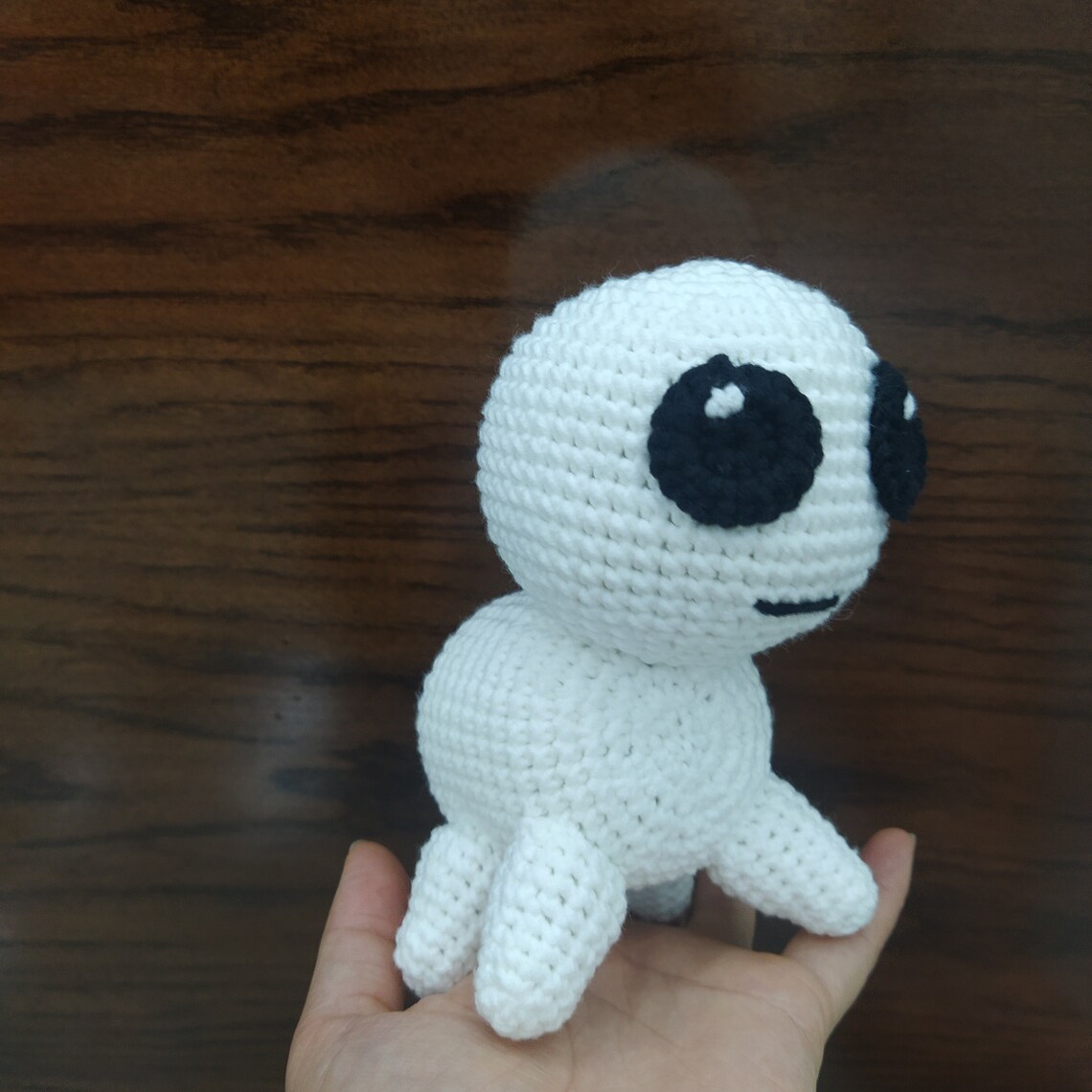 TBH Plush White Yippee Creature Plush White Creature Crochet - Etsy
