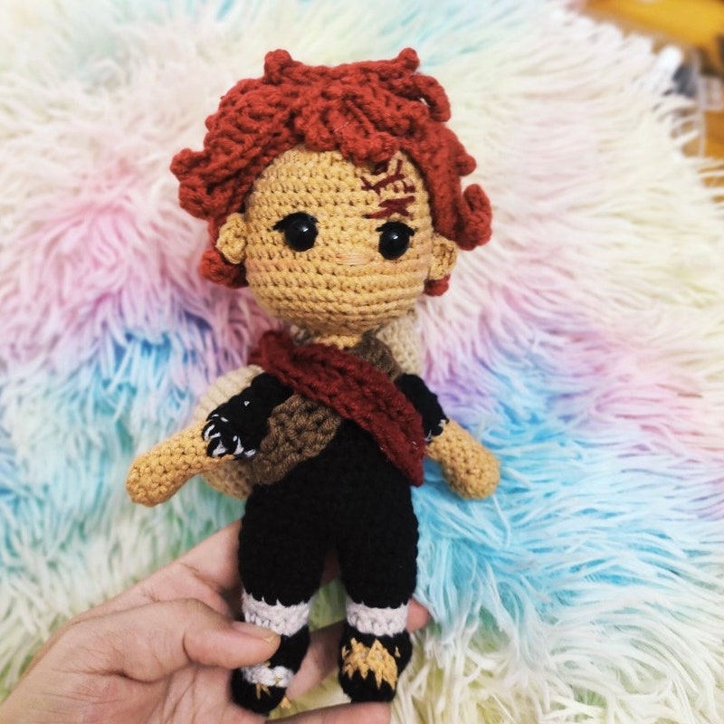 Naruto Gaara Plush - Etsy