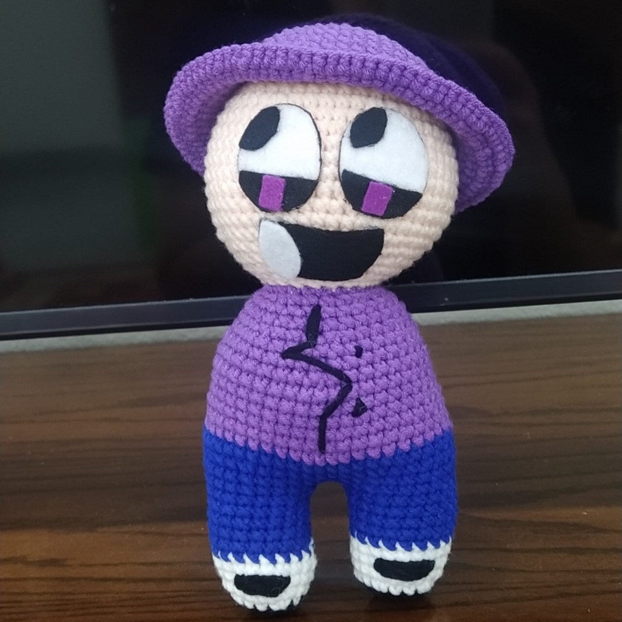 FNF Banzack Plush Toy Banzack FNF Crochet Plush Custom FNF - Etsy UK