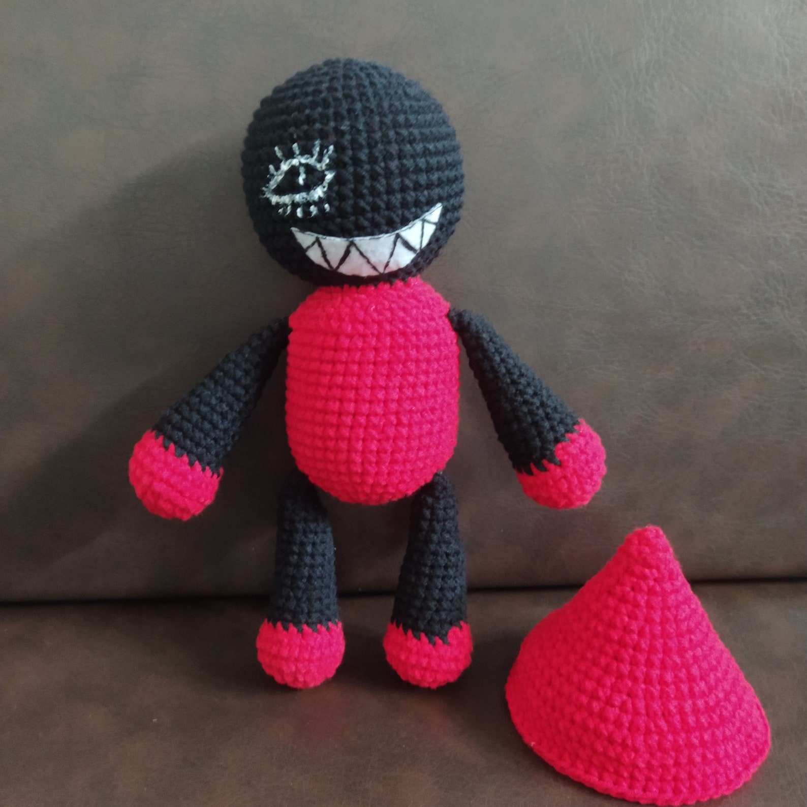 FNF True Expunged Plush Custom FNF Crochet Doll - Etsy