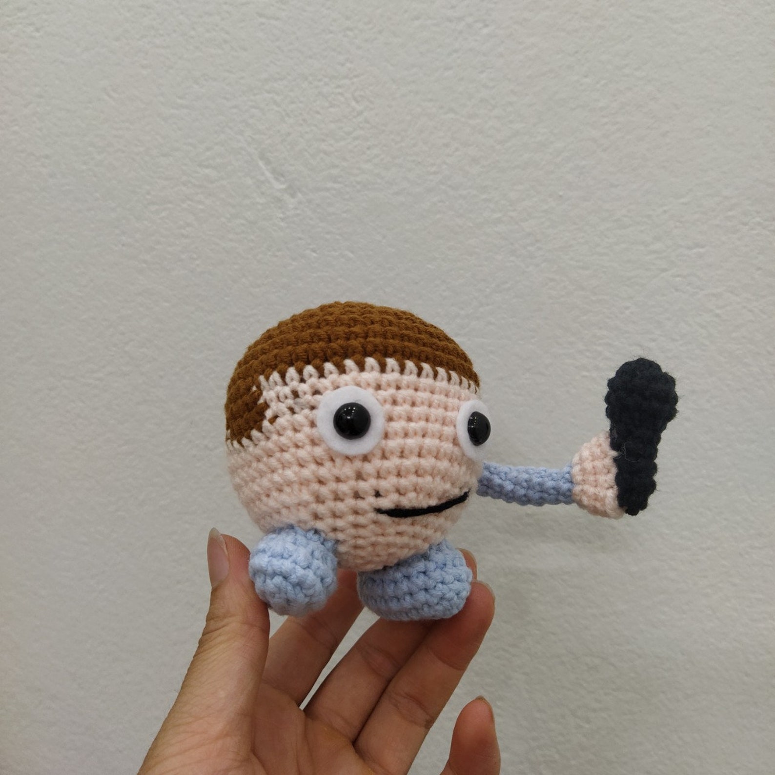 Kirby Dave FNF Crochet Plush, Custom Friday Night Funkin - Etsy