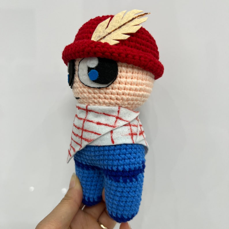 Bambom FNF Crochet Plush FNF Bambom Toy Custom FNF Doll - Etsy