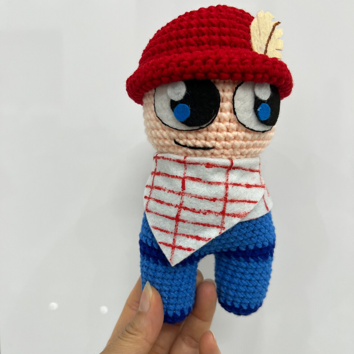 FNF Bambom Crochet Plush, Custom FNF Doll - Etsy Canada