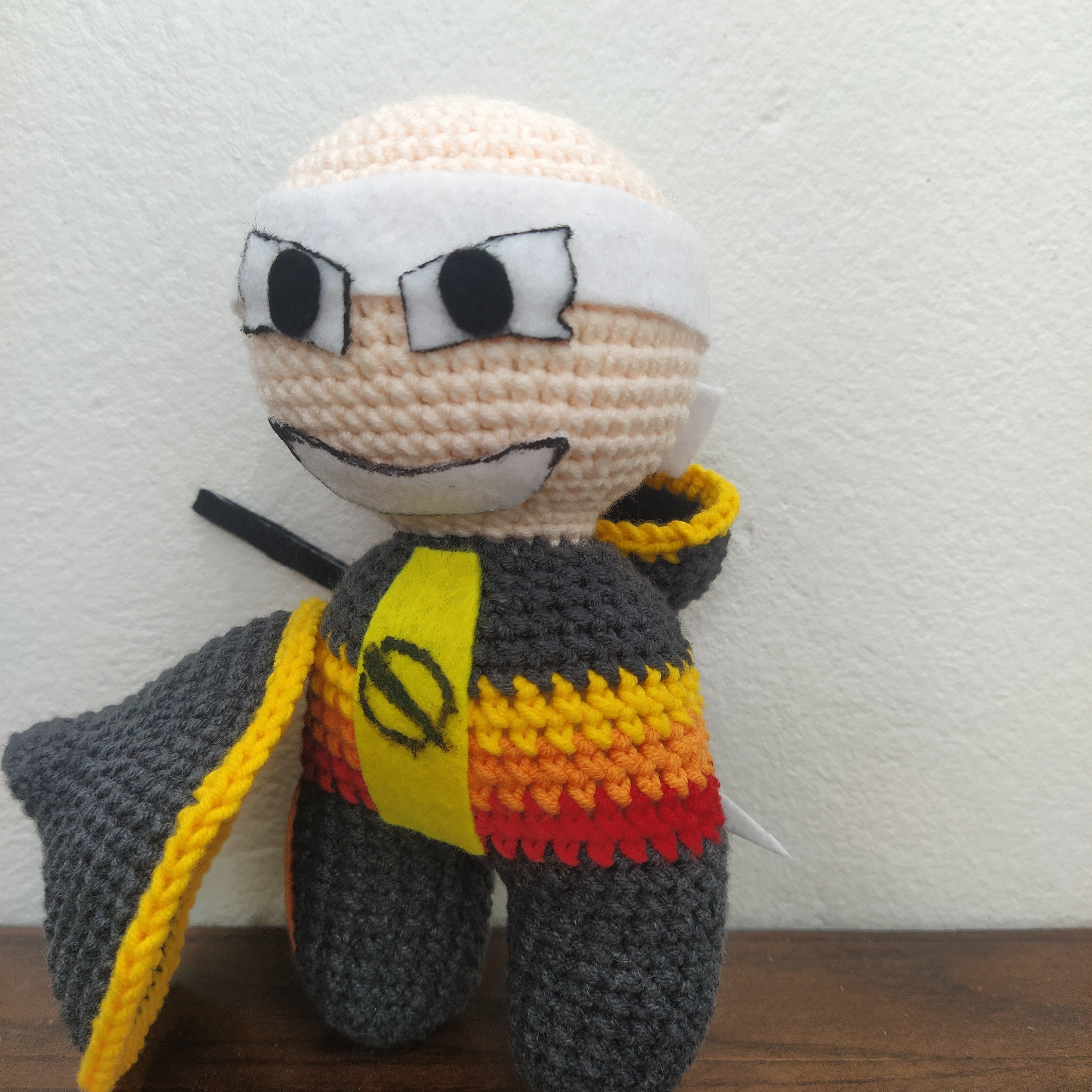 FNF Bamburai Plush Bamburai Crochet Plush Gift for Gamer - Etsy UK