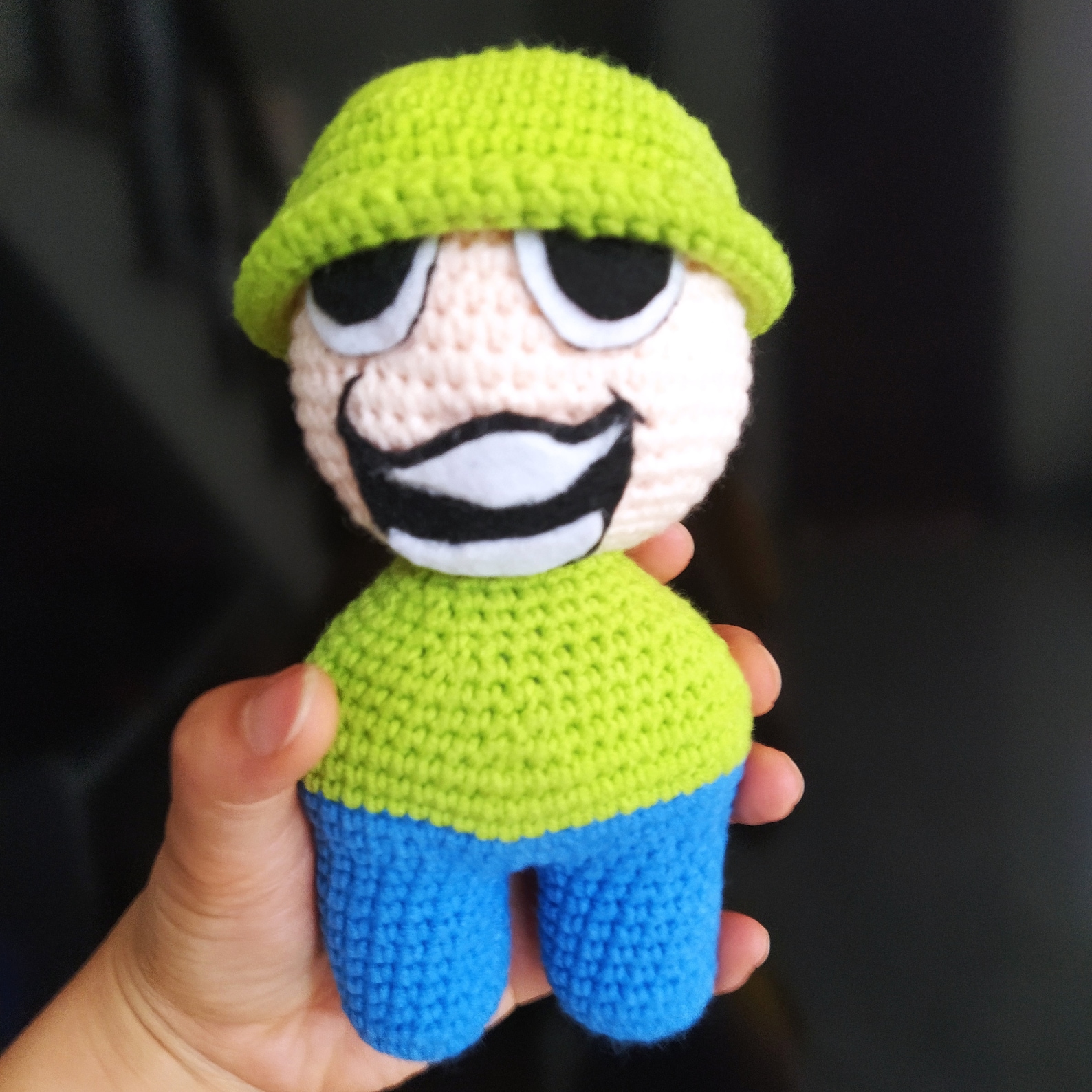 FNF Bandu Crochet Plush FNF Bambi Plush Toy FNF Doll - Etsy