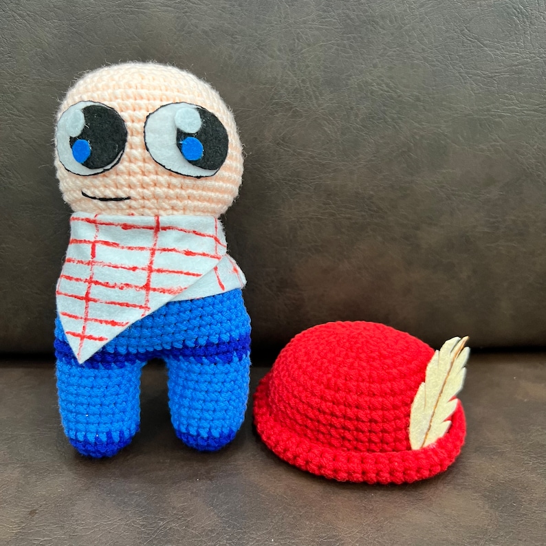 Bambom FNF Crochet Plush FNF Bambom Toy Custom FNF Doll - Etsy