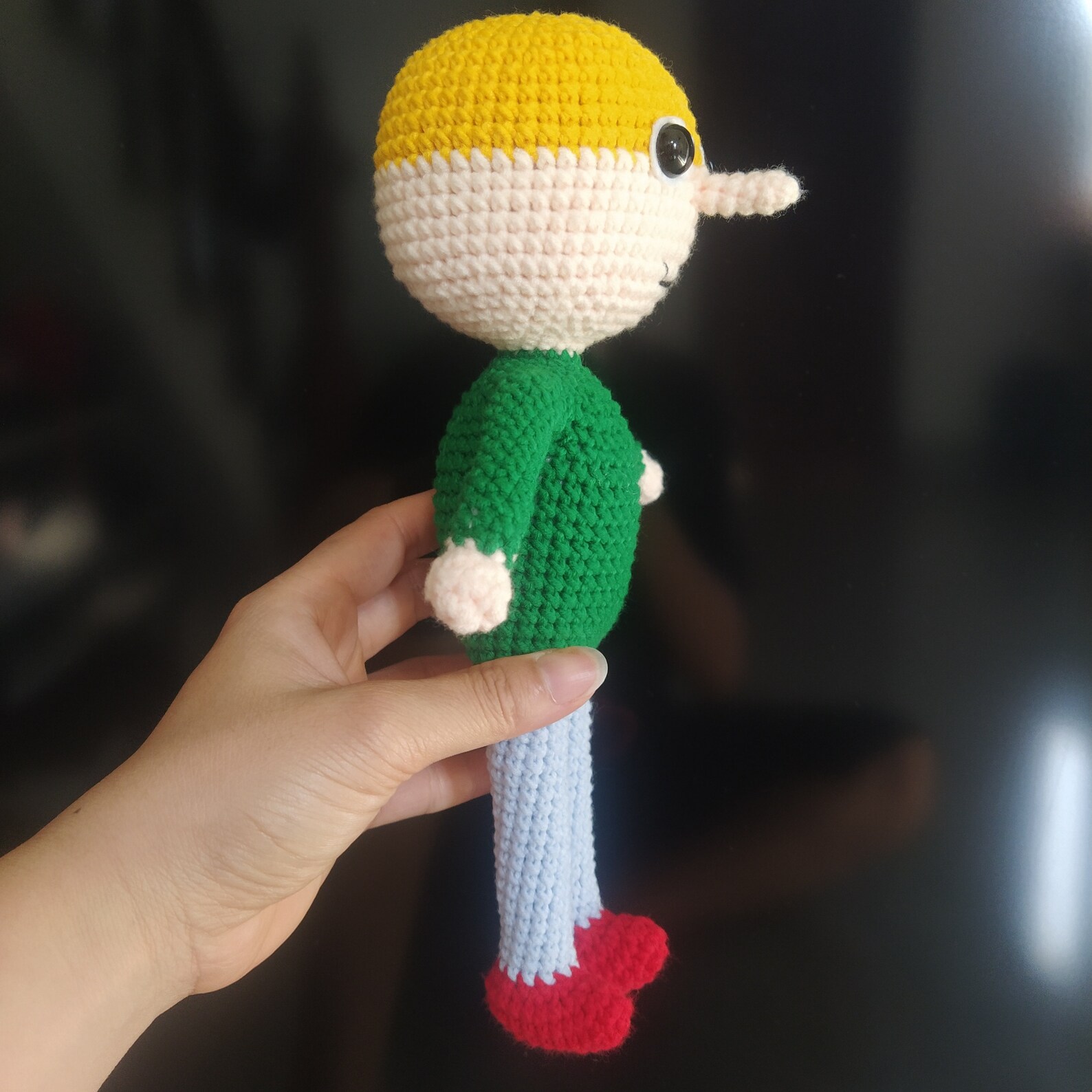 FNF Garrett Plush FNF Garrett Crochet Toy 10inch25cm FNF - Etsy Hong Kong
