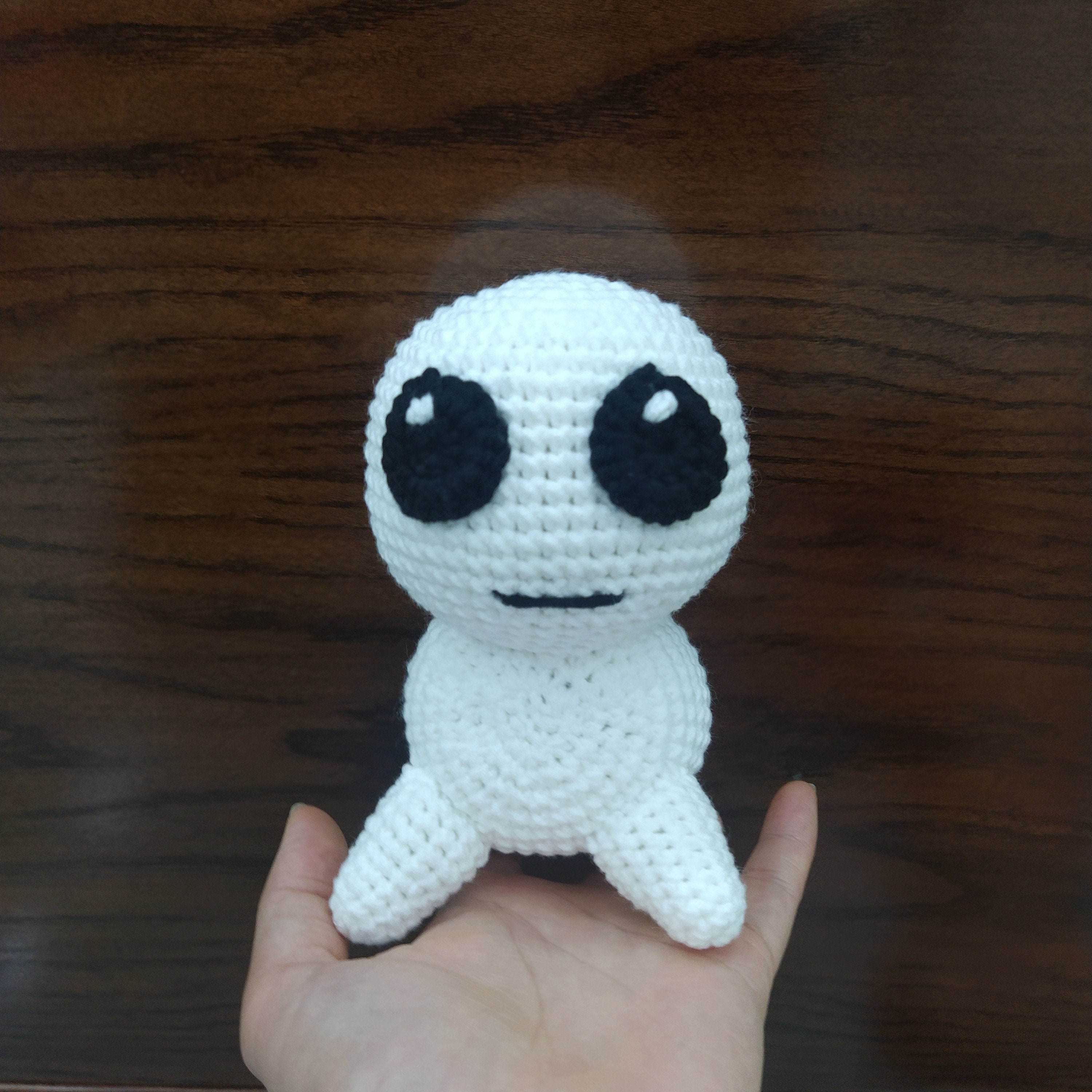 TBH Plush White Yippee Creature Plush White Creature Crochet - Etsy