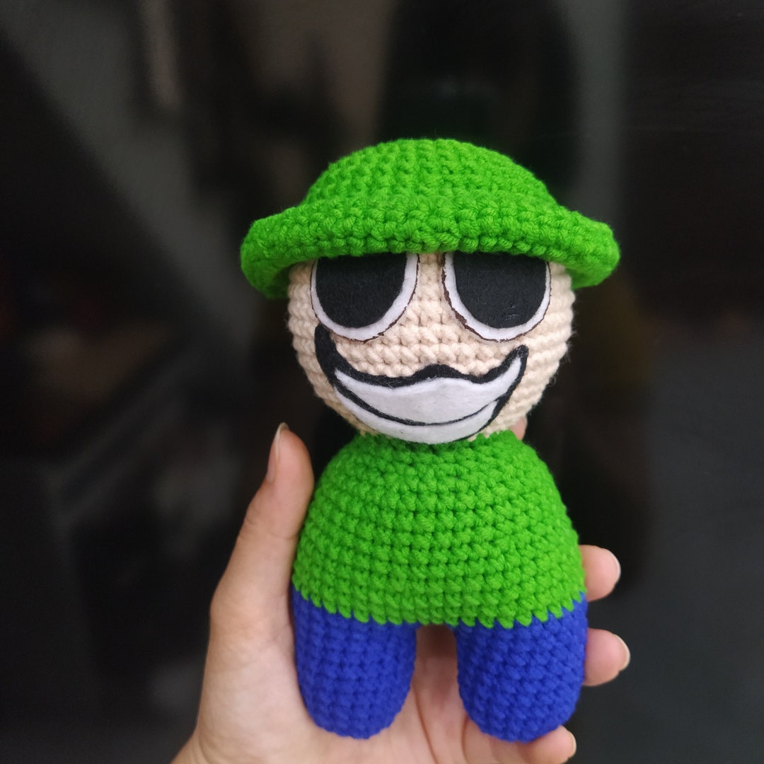 FNF Bandu Crochet Plush, FNF Bambi Plush Toy, FNF Doll - Etsy