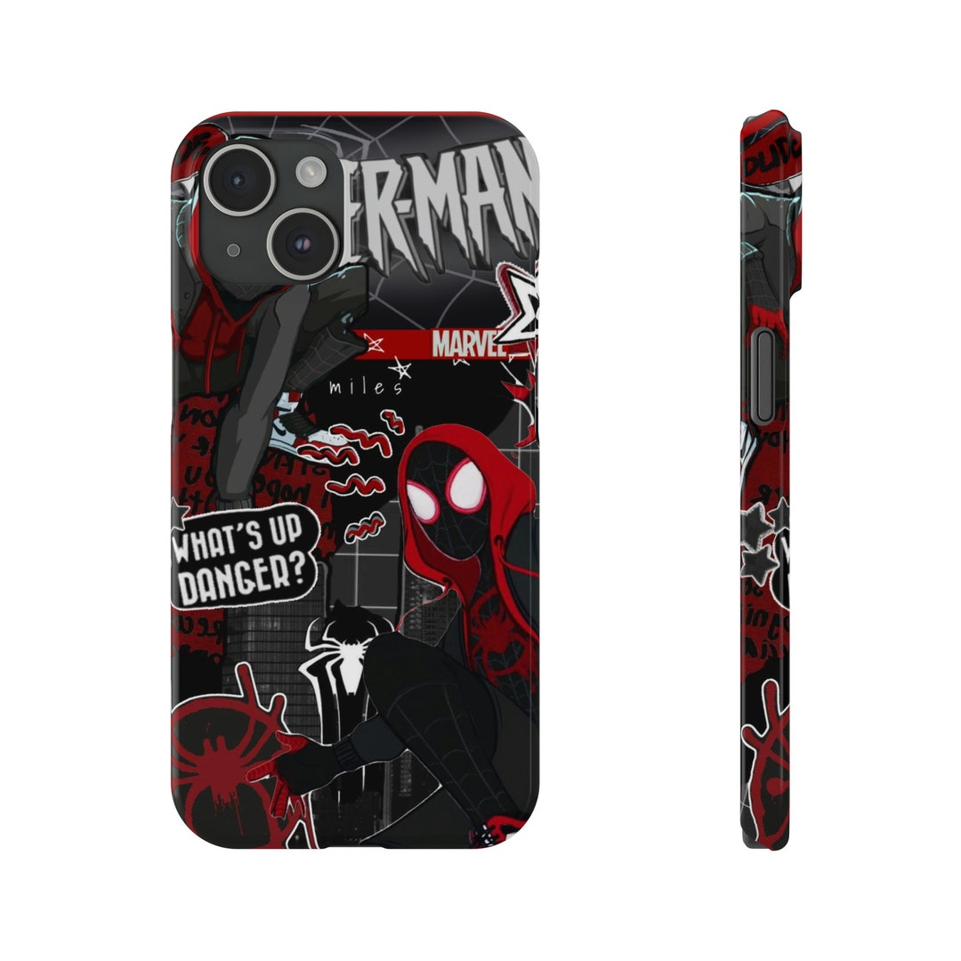 Miles Morales Spiderman iPhone Case - Etsy