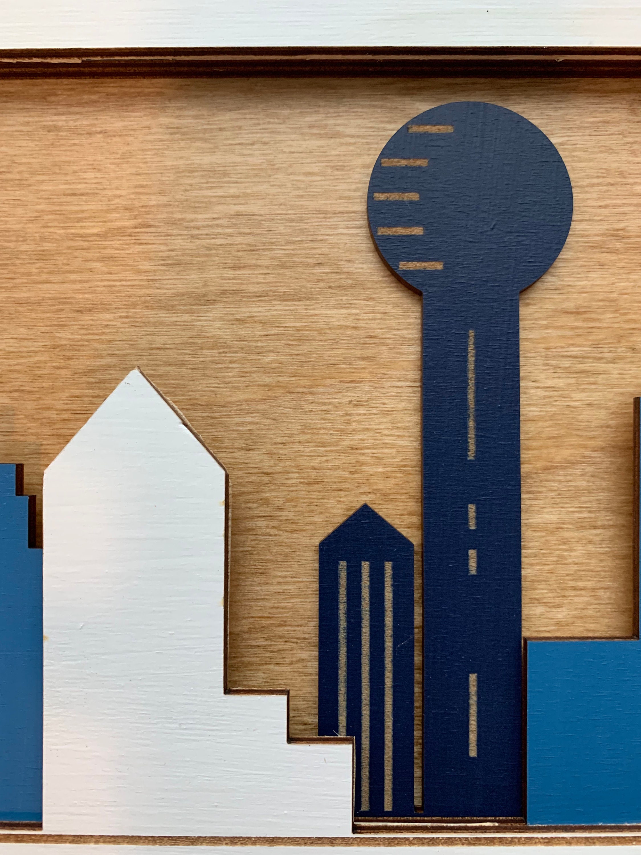 Dallas Skyline Layered Dallas Skyline - Etsy