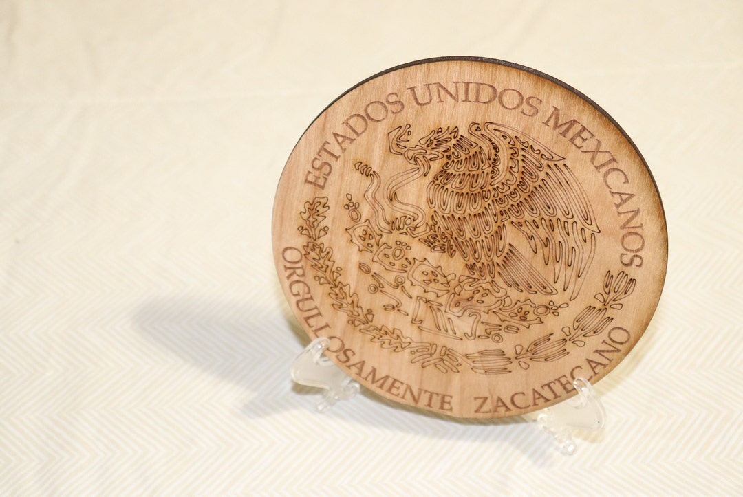 Mexican Shield Made With Birch Plywood 1/4" . Proudly From Jalisco, San ...