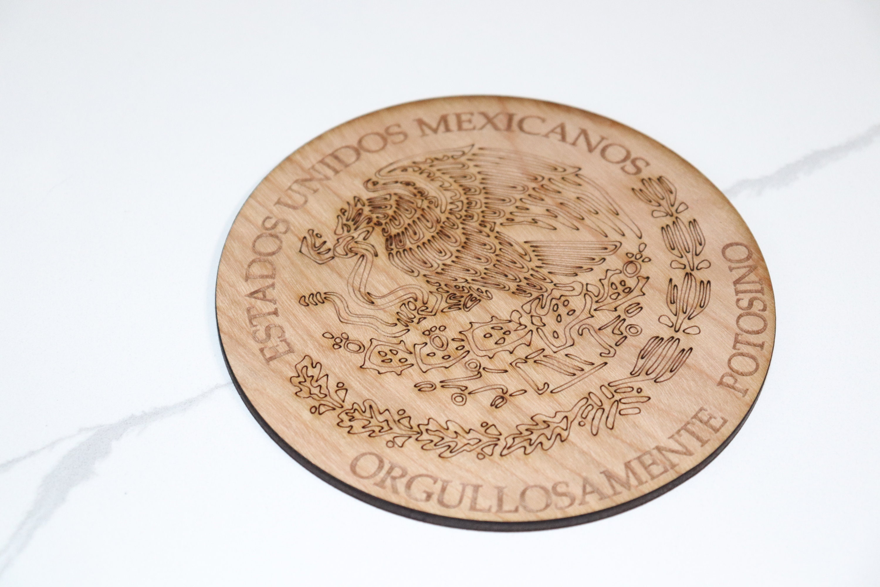Mexican Shield Made With Birch Plywood 1/4" . Proudly From Jalisco, San ...