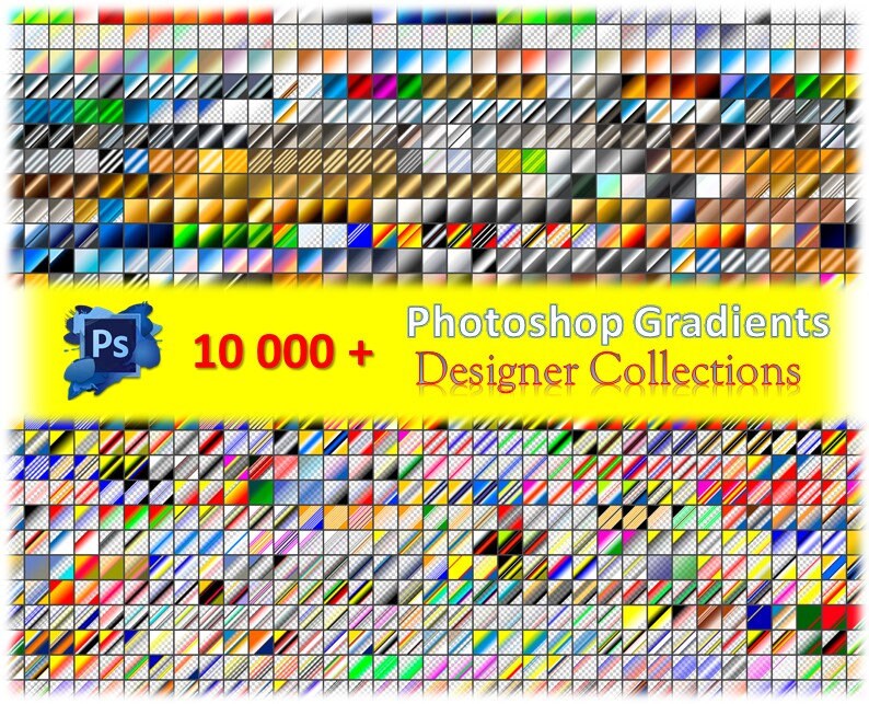 10000 Photoshop Gradients, Designer Collections, Photoshop Background ...