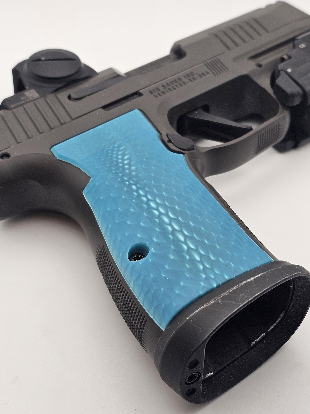 Grip Panels for P365 AXG Legion Blue Snakeskin Standard Thickness - Etsy