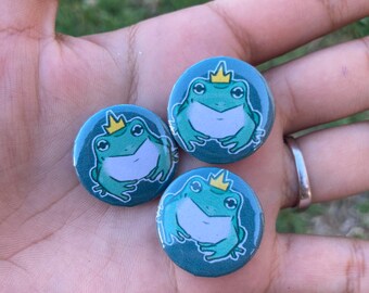 Frog Button | Etsy