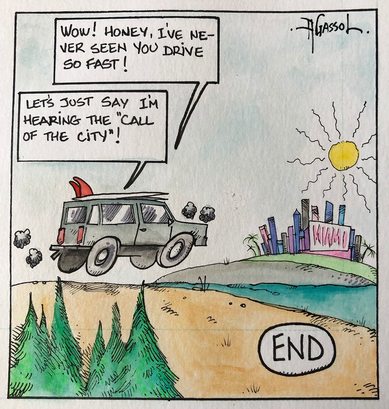 Hand Drawn Personalized Comic Strips Custom Watercolor Comics Great ...