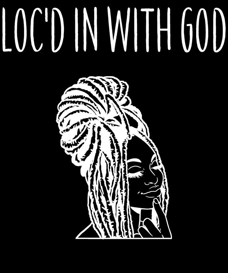Dreadlocks Clip Art, Locs Clipart, Spiritual Clipart, Religious Clipart ...