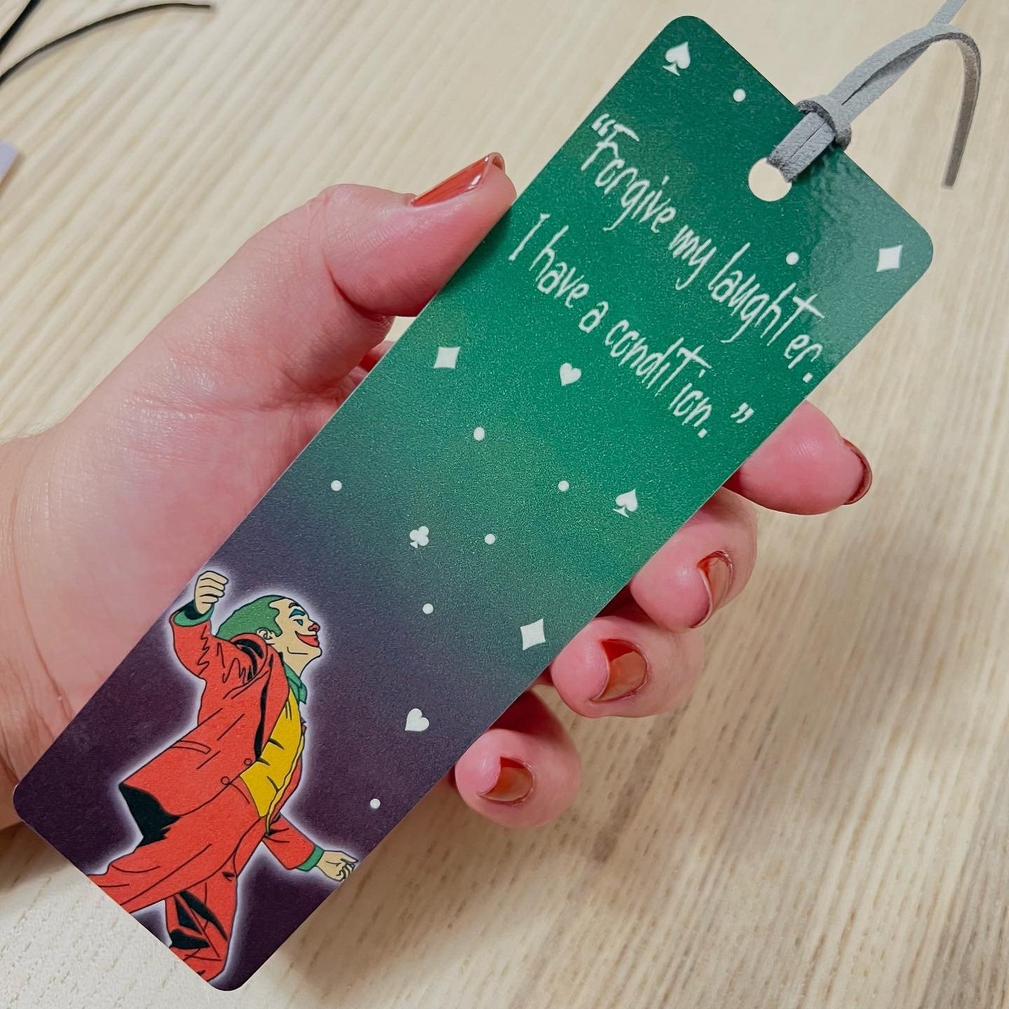 Joker Joaquin Phoenix Bookmark Gift Book | Etsy