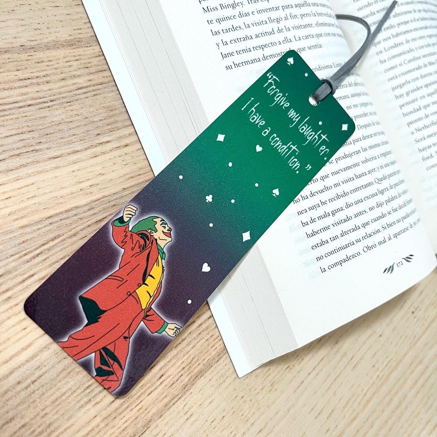 Joker Joaquin Phoenix Bookmark Gift Book | Etsy