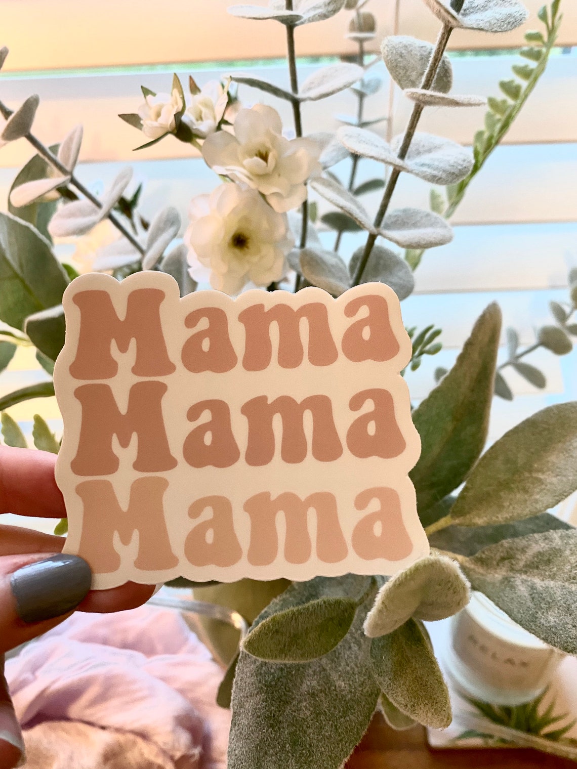 Mama | Laptop Decal | Water Bottle Sticker | Moms | Mom Life | - Etsy