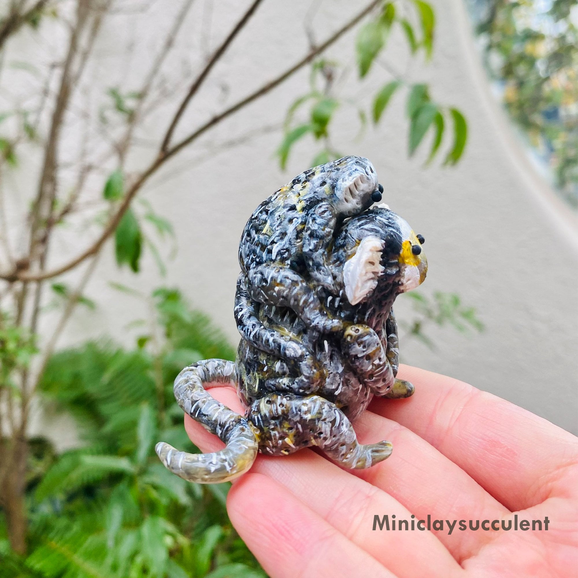 Marmoset Toy, Handmade Monkey, South American Animal, Mom and Baby ...