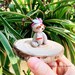Miniature Native Sloth Gifts/ Polymer Sloth Art/ Birthday Sloth for Him ...