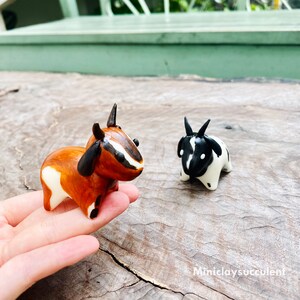 Handmade Goat Toy, Pet Goat, Custom Portrait Goat, Miniature Goat ...