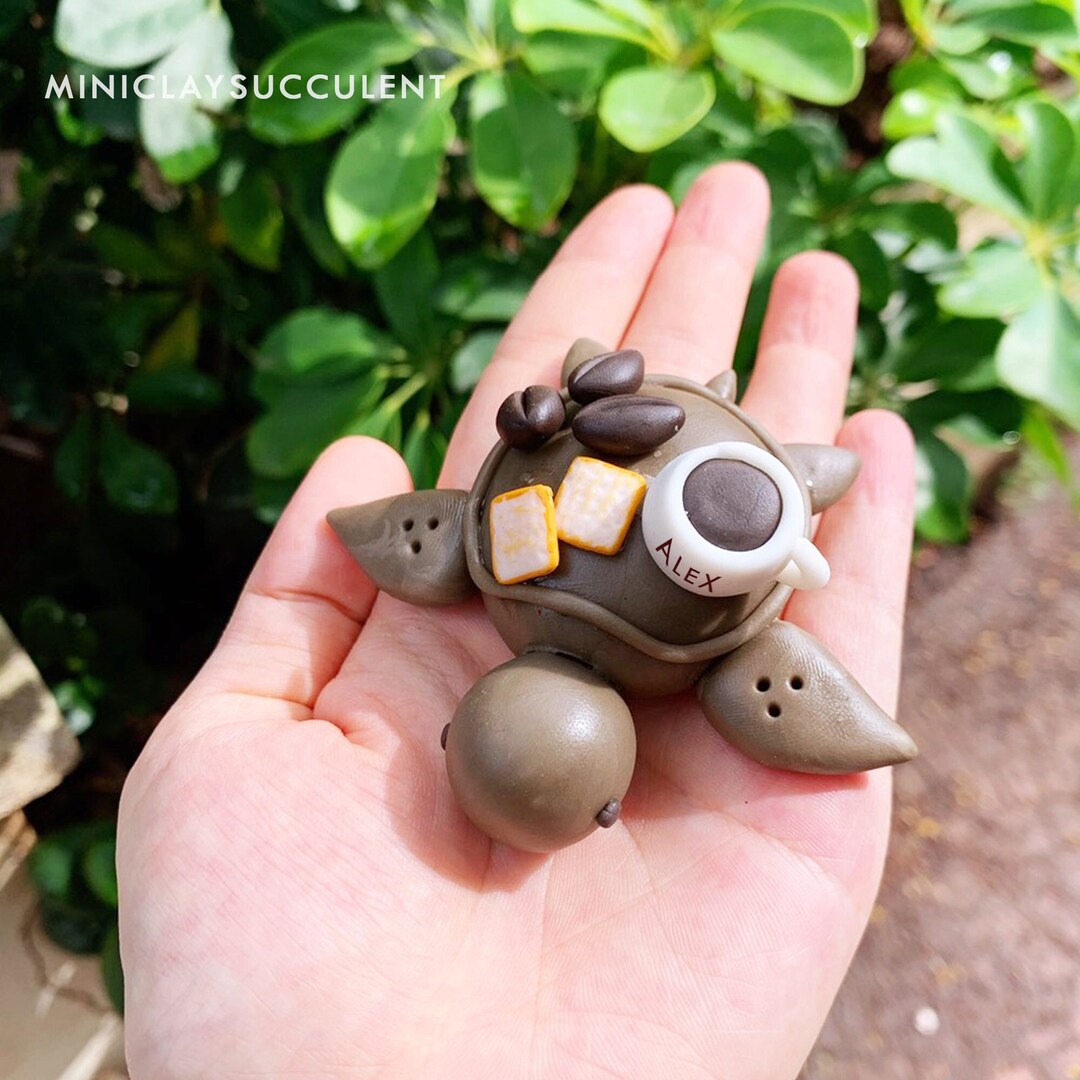 Gray Turtle Coffee Mug, Breakfast, Toast, Unique Coffee Gifts, Customer ...