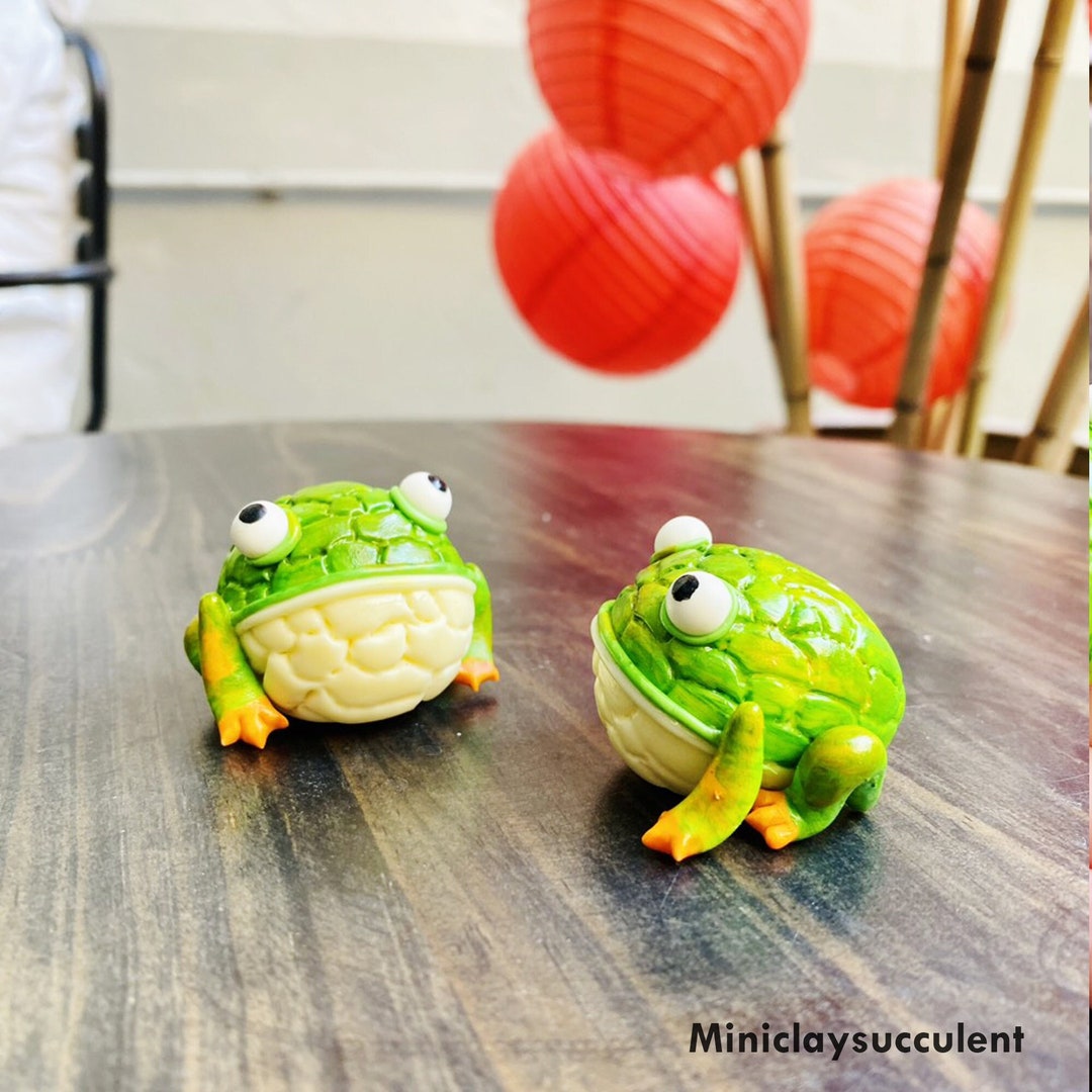 Handmade Frog Gifts, Miniature Cute Toad Frog Toy, Anniversary Gifts ...