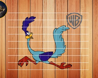 Road Runner Svg Dxf - Etsy