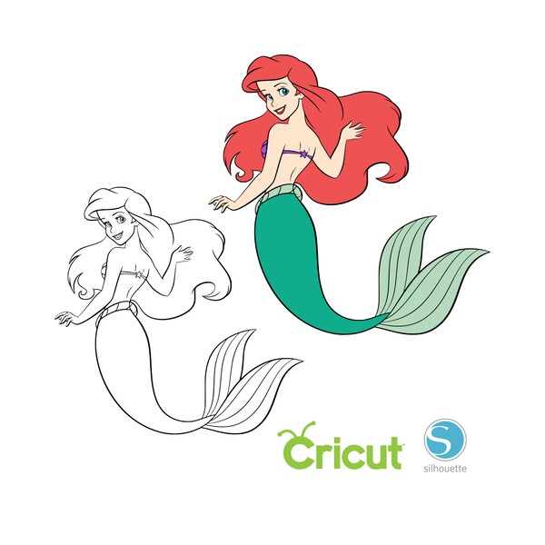 Ariel Svg - Etsy